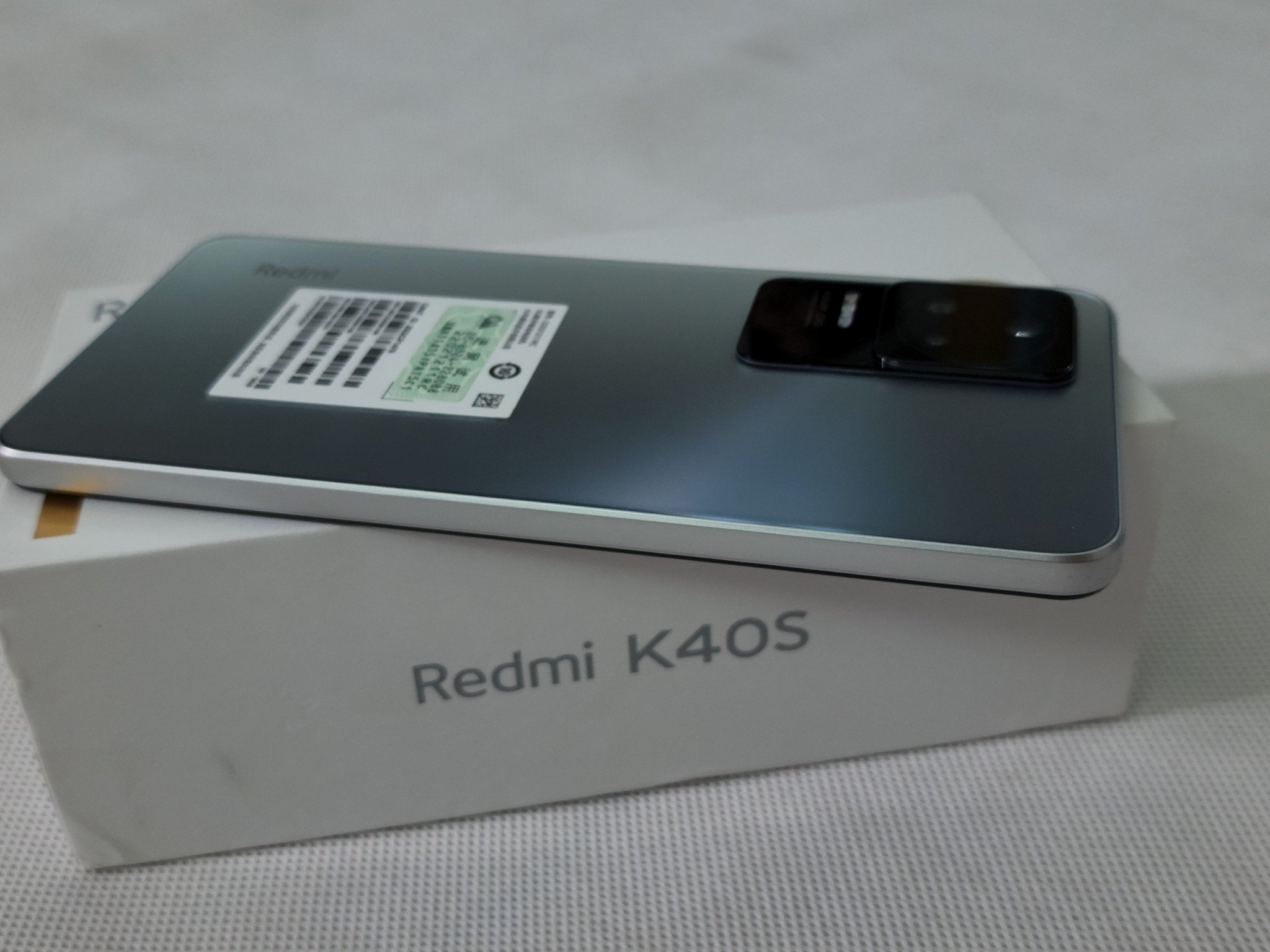 Xiaomi Redmi K40S 5G (8-128GB) Fullbox Đẹp 99% - Bạc - 5.500.000đ | Nhật tảo